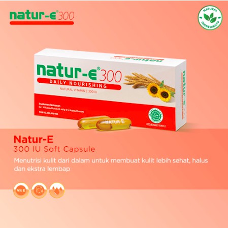 Jual Natur E Soft Capsule 100 300 IU | Kapsul Daily Nourishing Advanced ...