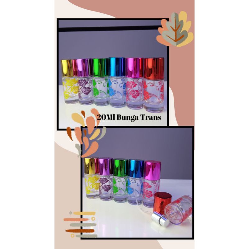 Jual BOTOL PARFUM SPRAY 20ML CASA BUNGA TRANS PER 1 lusin | Shopee ...
