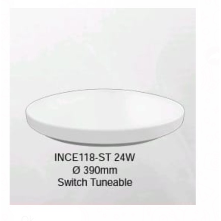 Jual Lampu Inlite Led Baret Ceiling Light Series 24 Watt INCE118 ...