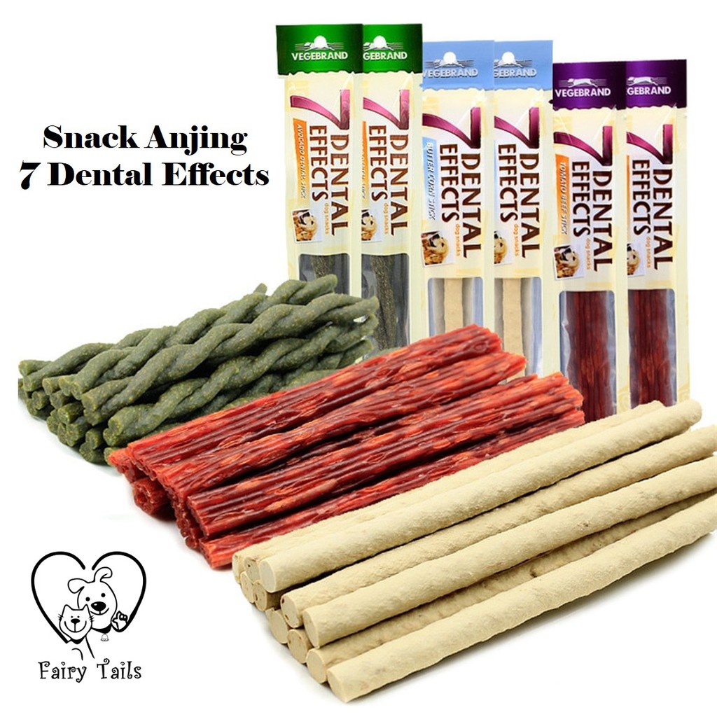 Jual Snack Anjing 7 Dental Soft Stick and Puffy Dog Treats | Snack ...