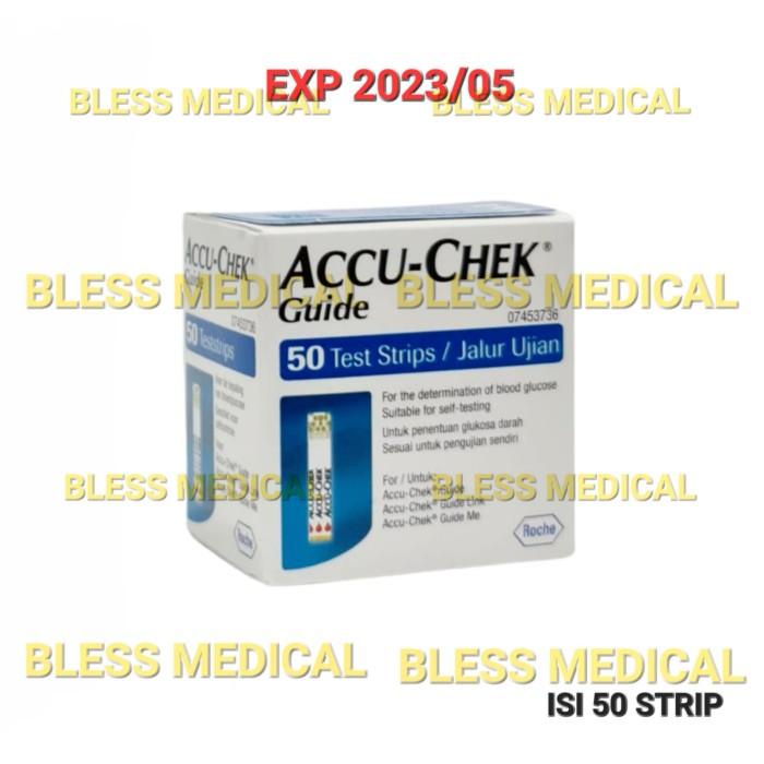 Jual Diagn | Strip Accu Chek Guide 50 Test Strip/Accu Check Guide Test ...