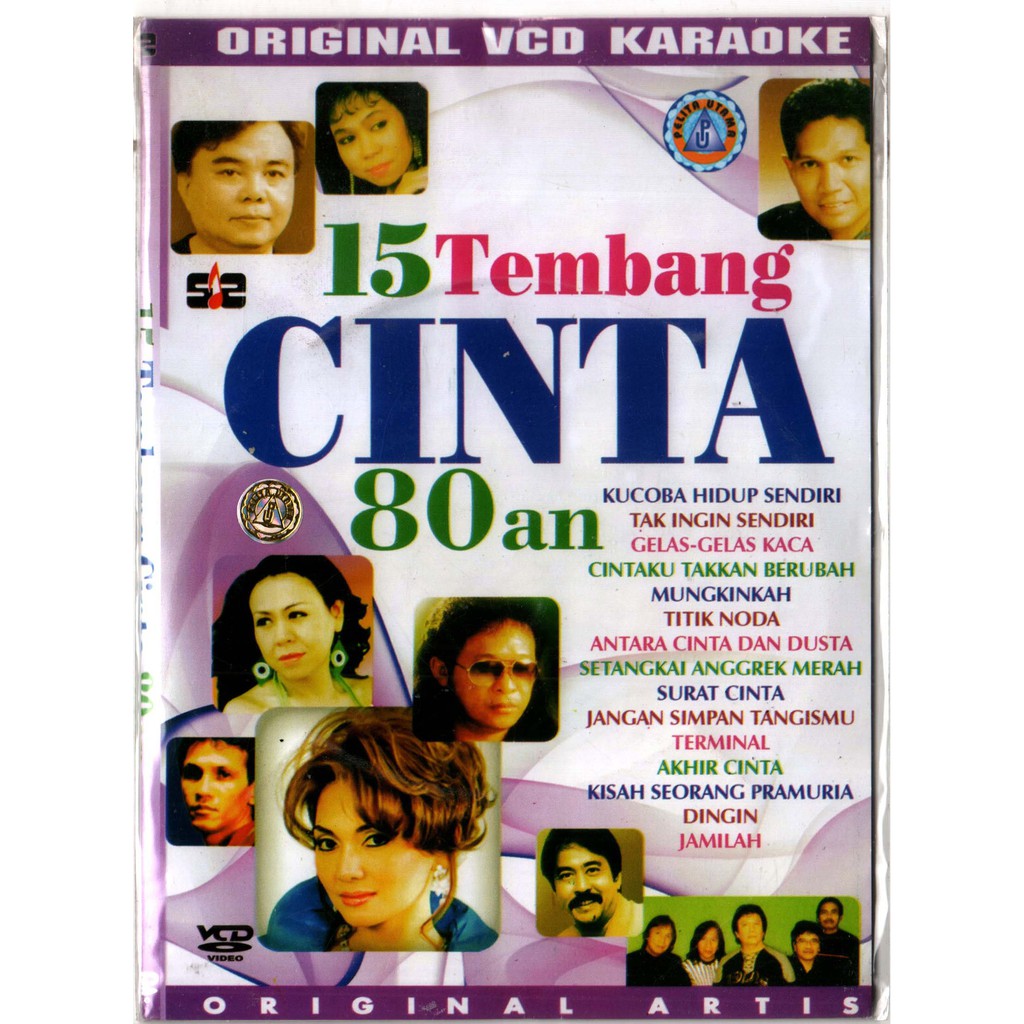 Jual VCD KARAOKE 15 TEMBANG CINTA 80an (ORIGINAL) | Shopee Indonesia