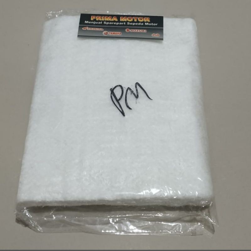 Jual BUSA PEREDAM KNALPOT PUTIH TEBAL GASPUL GLASSWOLL GASPOLL | Shopee ...