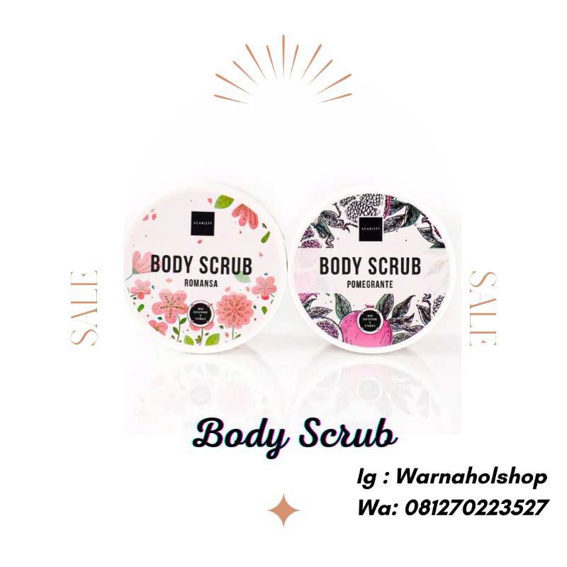 Jual Scarlett Whitening Body Scrub (Lulur mandi) | Shopee Indonesia