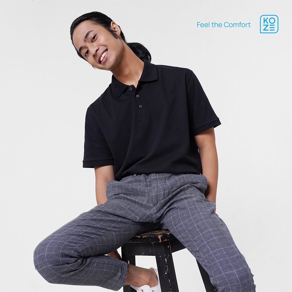 Jual KOZE KAOS POLO SHIRT COMFORT KAOS KERAH | Shopee Indonesia