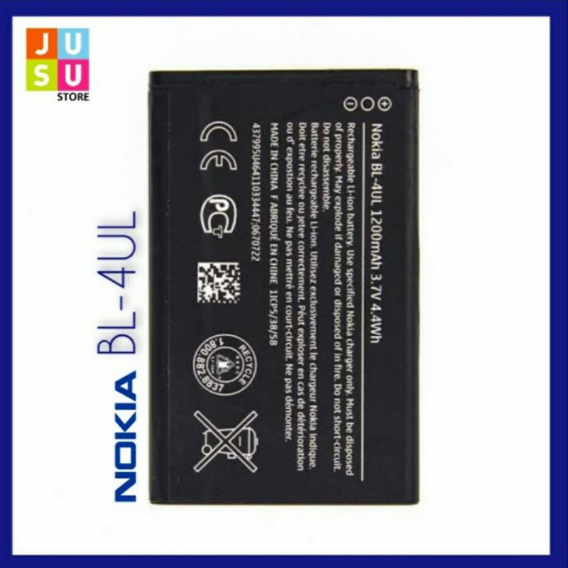 Jual Battery Nokia BL-4UL (Batt Baterai) | Shopee Indonesia