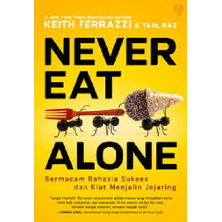 Jual Buku Never Eat Alone | Shopee Indonesia