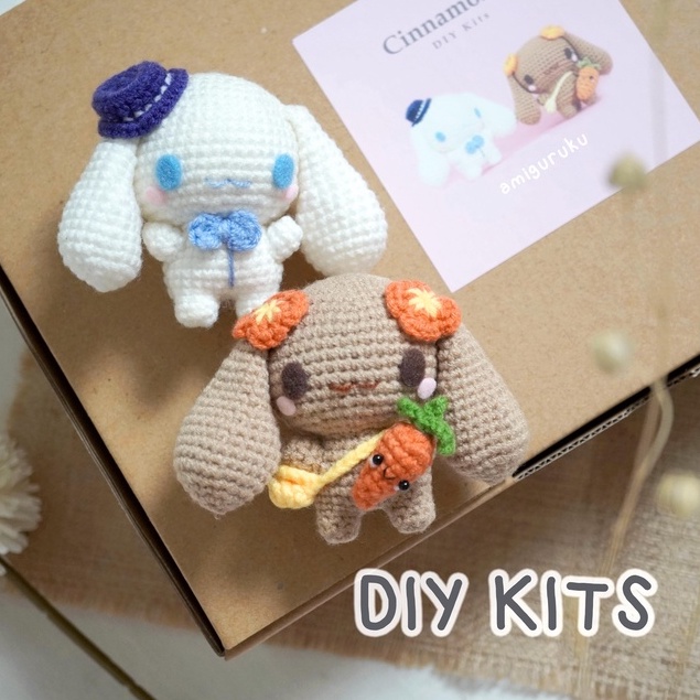 Jual Paket Rajut DIY Kits Amigurumi Crochet Doll Boneka Rajut - Sanrio ...