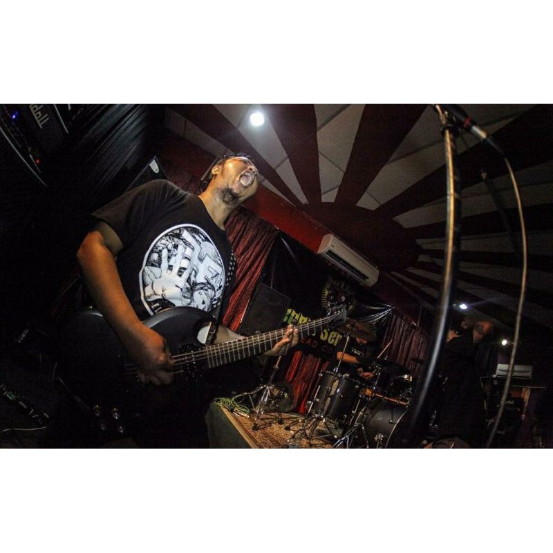 Jual KAOS ELECTROHELL MTSR HELPES GY BK / ELECTROHELL ORIGINAL / KAOS ...