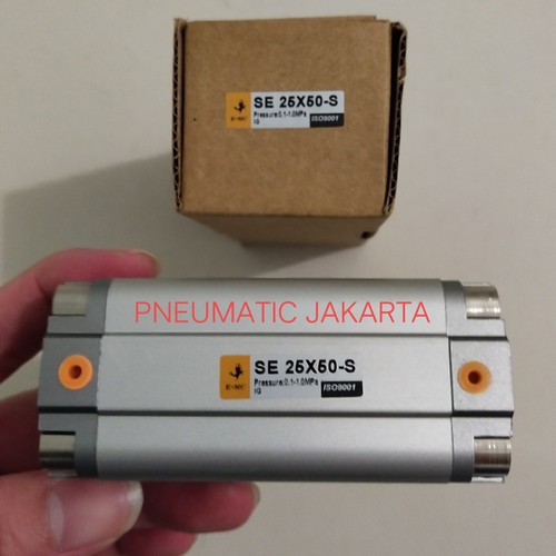 Jual Air Cylinder Compact Cylinder SE-25X50-S EMC Pneumatic | Shopee ...