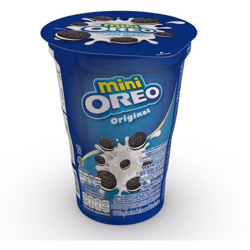 Jual oreo mini cup original 61.3 gram | Shopee Indonesia