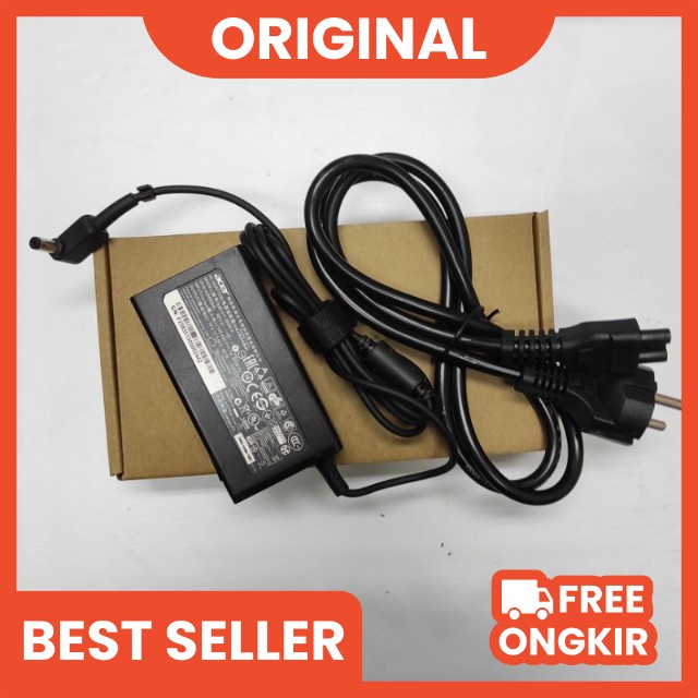 Jual ACER - Original Adaptor Charger Laptop Aspire E5-475G Series 19V-3.42A Dc 5.5mm X 1.7mm ...