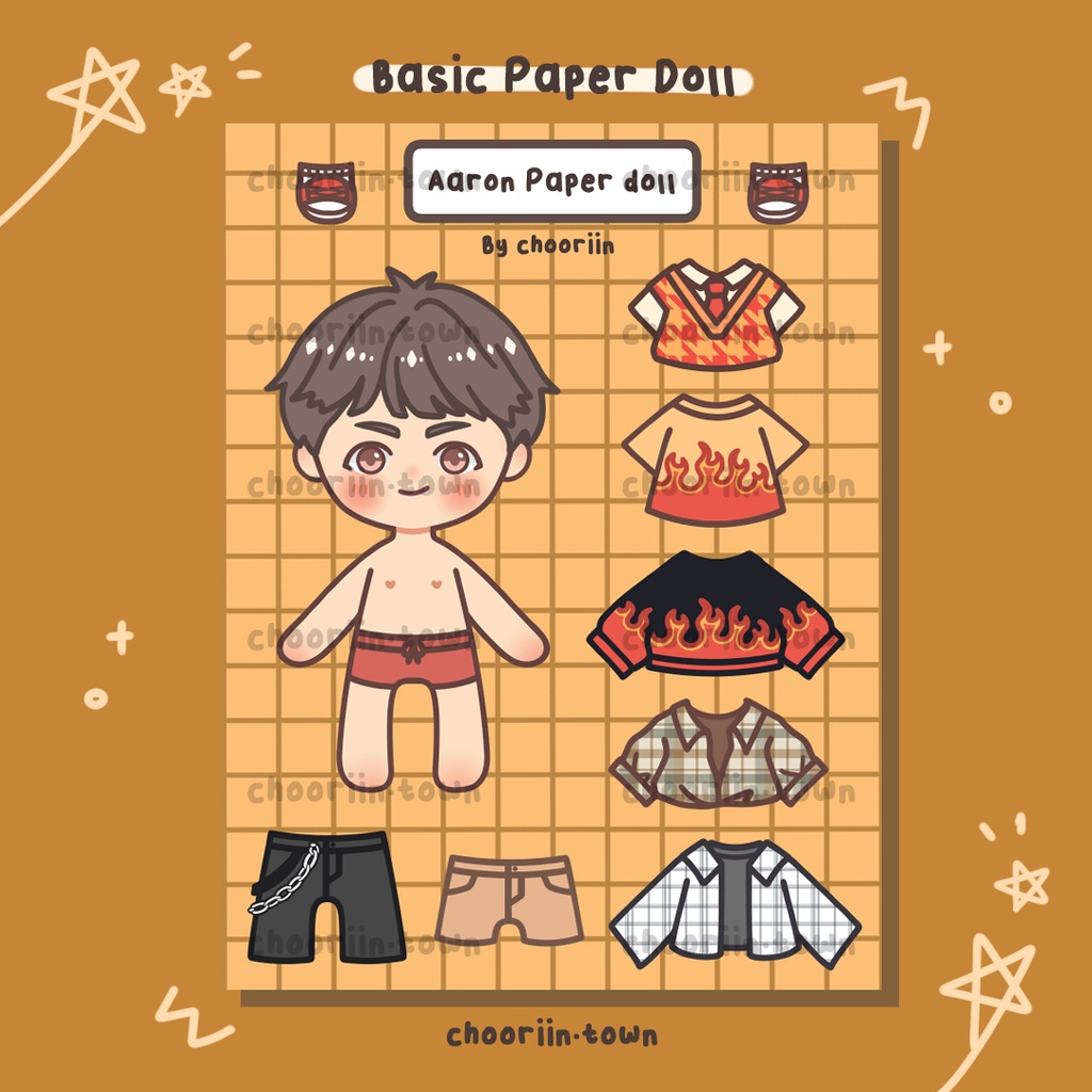 Jual [ Male Basic Paper Doll ] Mainan Jadul Bongkar Pasang BP - Boneka ...