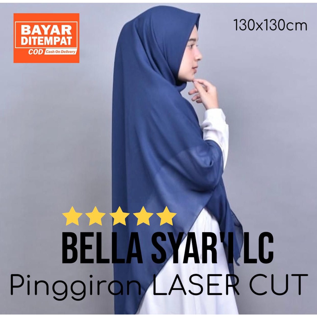 Jual afdhol_store96 Bella Square Jumbo Syari 130x130 Lasercut / bella ...