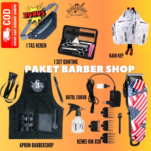 Jual Alat Cukur Rambut Elektrik Kemei 830 Hair Clipper Cordless For Men ...