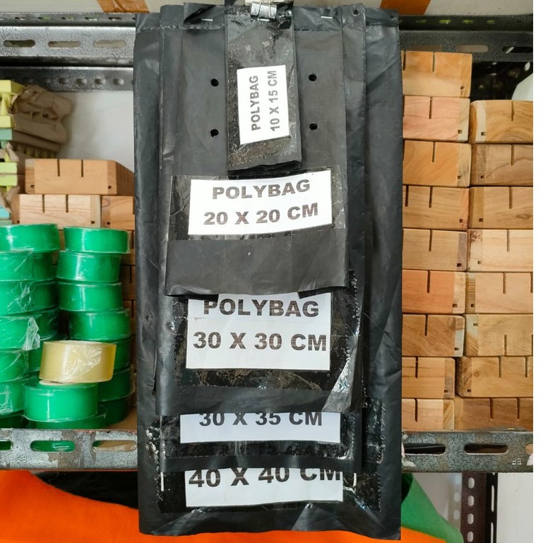 Jual KG/var - Polybag isi 1 KG - ukuran 10 x 10 cm / 20 x 20 cm / 30 x ...