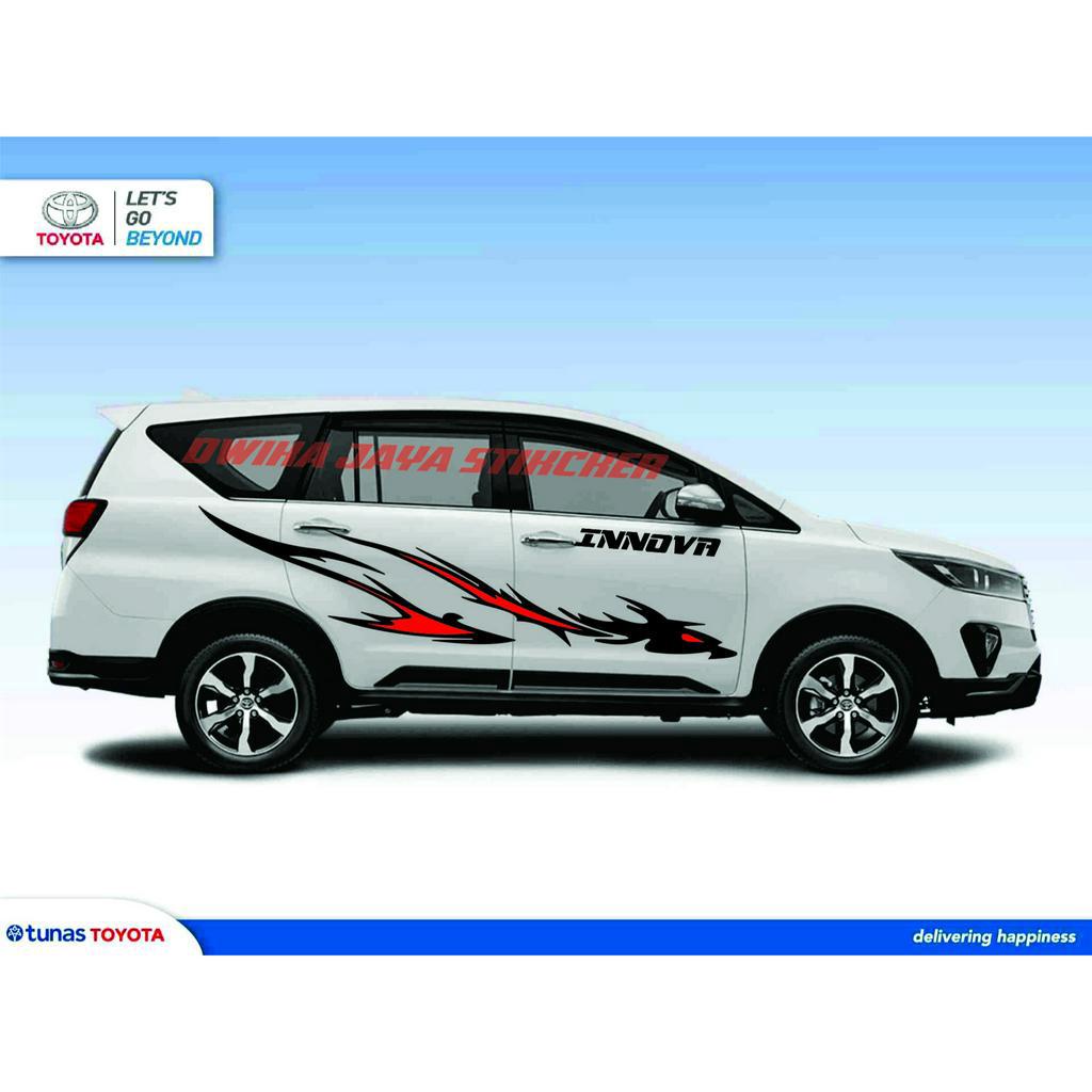 Jual Stiker mobil innova stiker bodi samping mobil innova terbaru ...