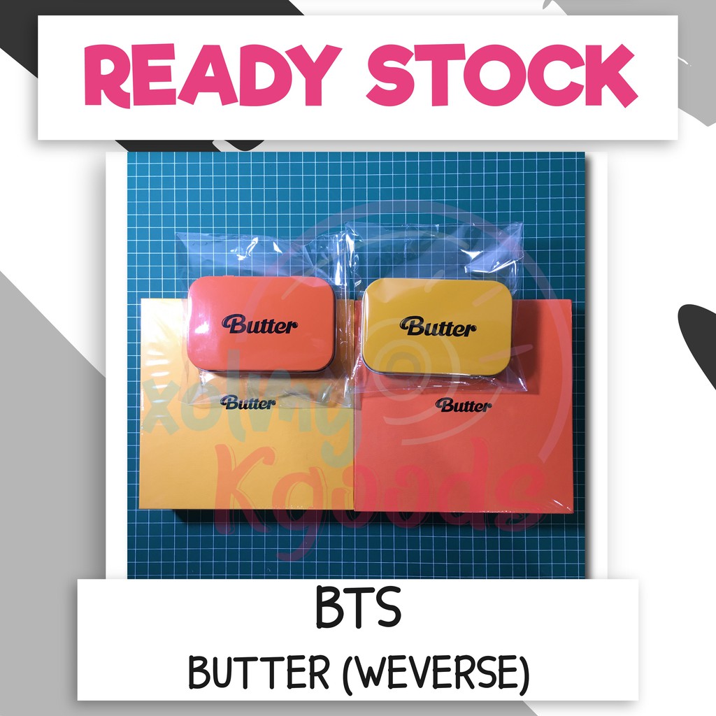 Jual [READY STOCK] BTS - Butter (+ Poster & POB Tincase) | Shopee Indonesia