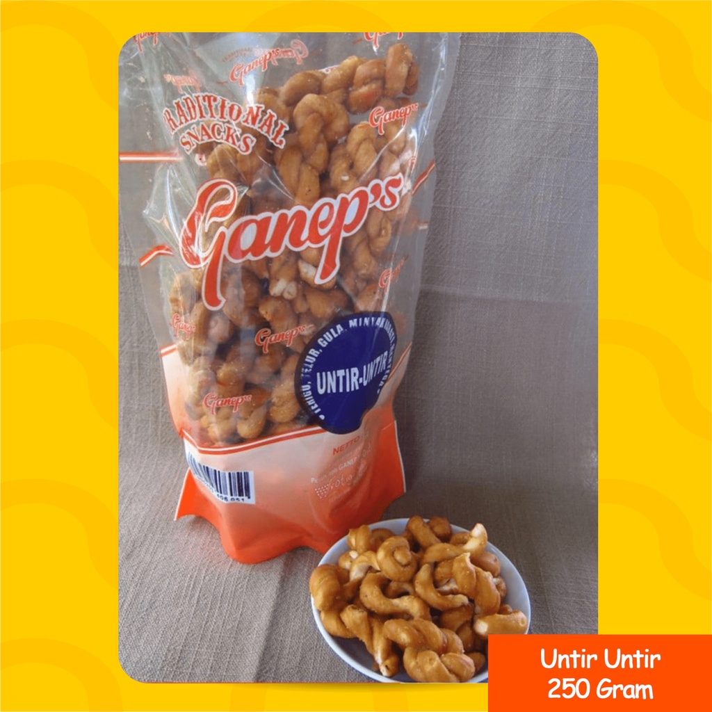 Jual Kue Tambang Untir Untir Ganeps 250 Gram | Shopee Indonesia
