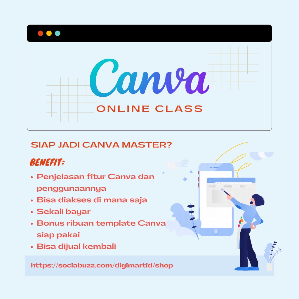 Jual E-Course Online Class Kelas Canva - Belajar Canva dari Nol - Online Course Jago Canva ...