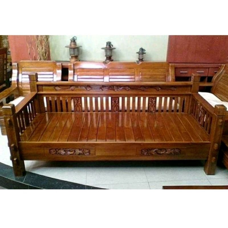 Jual bale bale jati minimalis jari jari | Shopee Indonesia