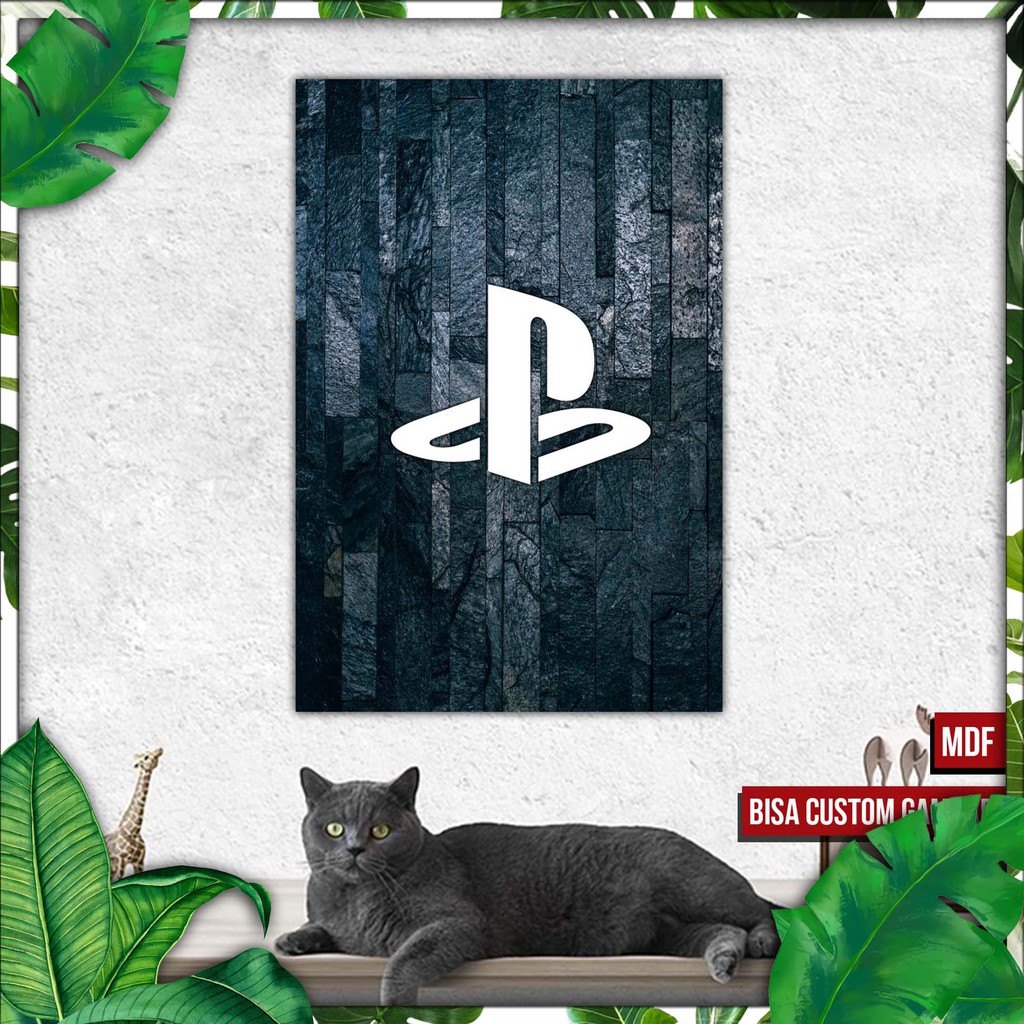 Jual GAMING Poster Hiasan Dinding Dekorasi Rumah GAMER Playstation ...