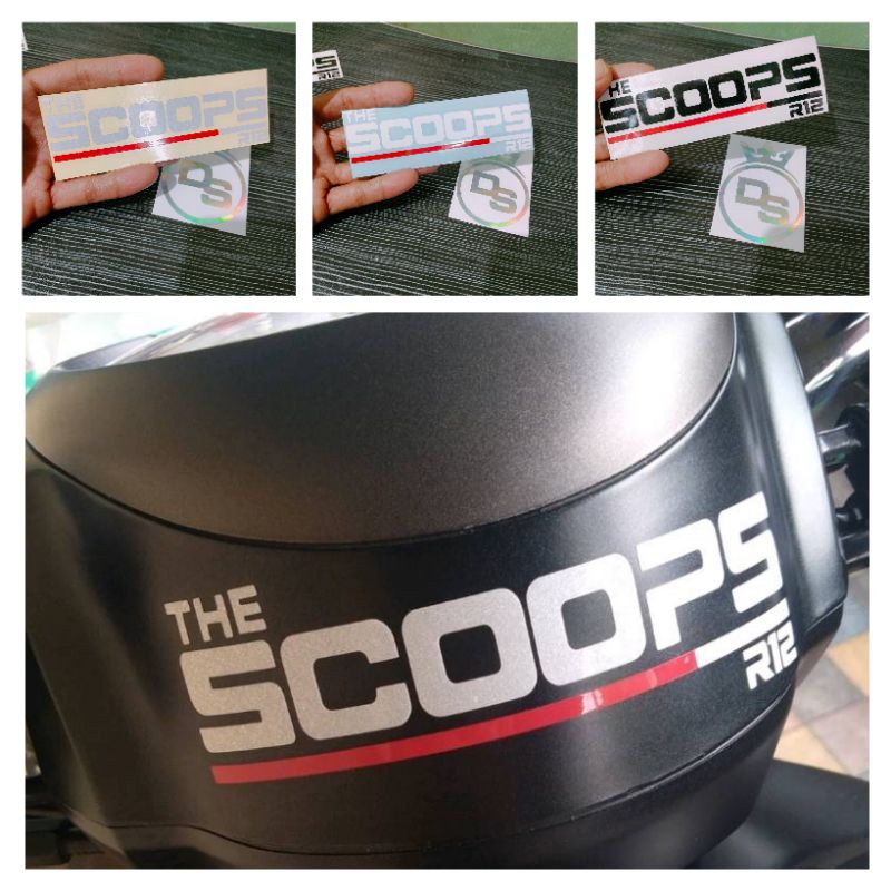 Jual stiker cutting the scoops r12 | Shopee Indonesia