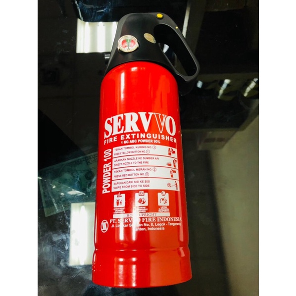 Jual Apar Mobil SERVVO SNI 1 kg/Tabung Pemadam VE-EX P100 | Shopee ...
