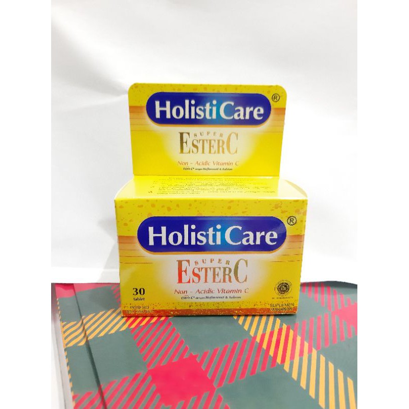Jual Ester c Holisticare- vitamin C - BOTOL 30 tablet. | Shopee Indonesia