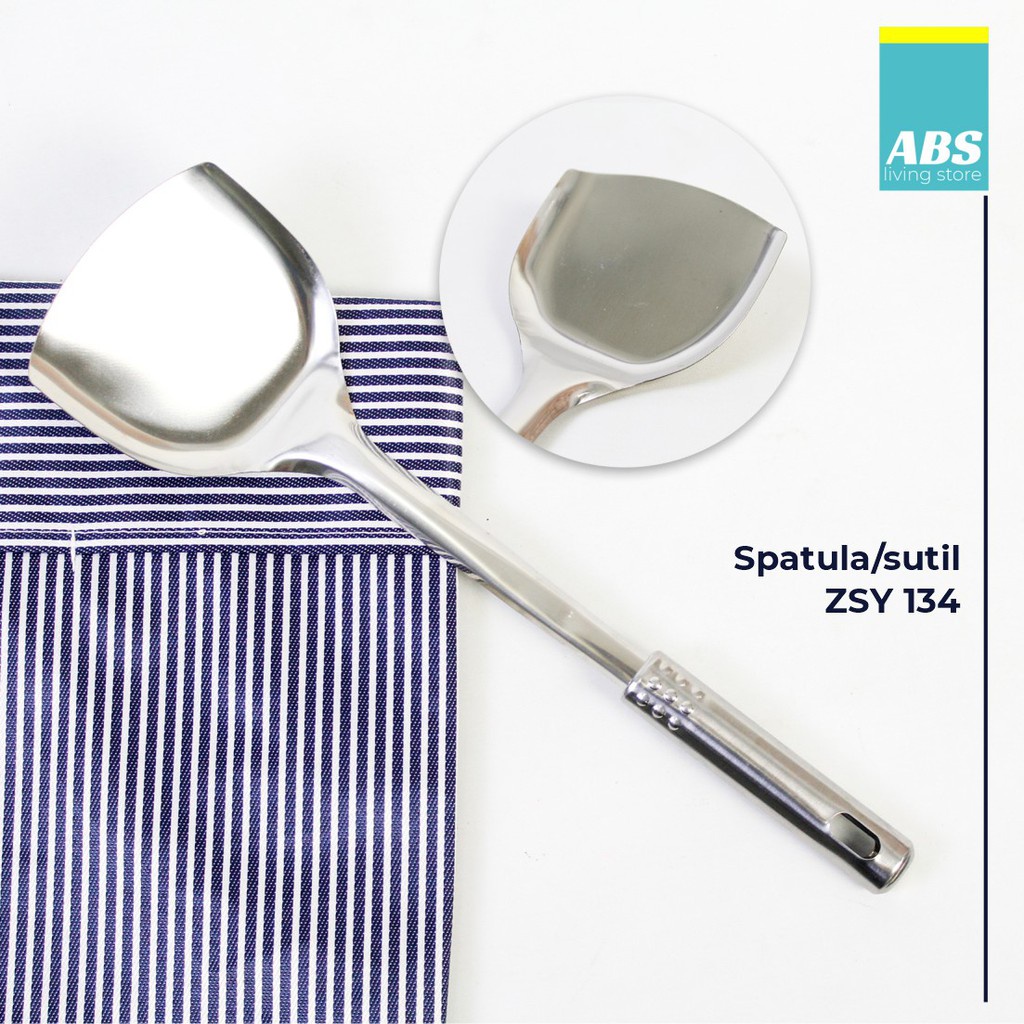 Jual Bebehome Spatula Set Stainless Steel Sutil Masak Anti Karat ...