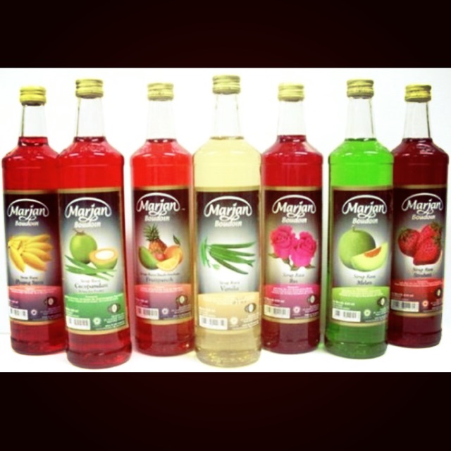 Jual Aneka sirup marjan 460 ml (kecuali grenadine) | Shopee Indonesia
