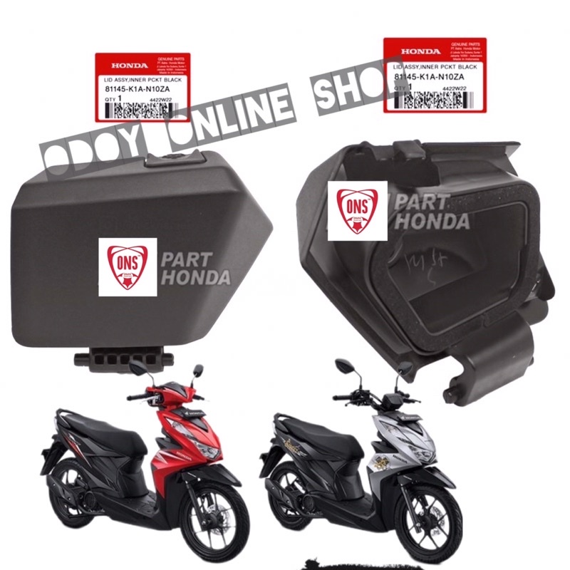 Jual Lid assy inner pocket KA1 cover tutup laci carger beat led deluxe ...