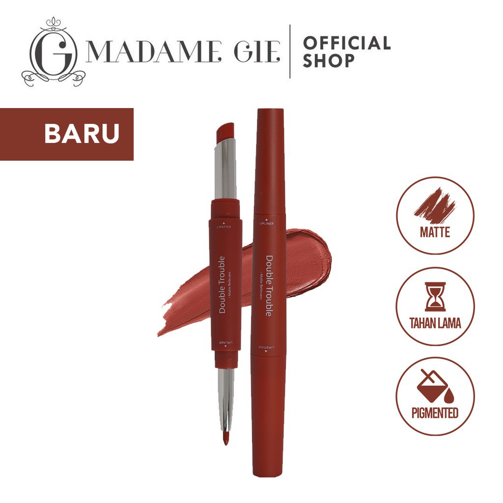 Jual Madame Gie Double Trouble Matte (100% Original) | Shopee Indonesia