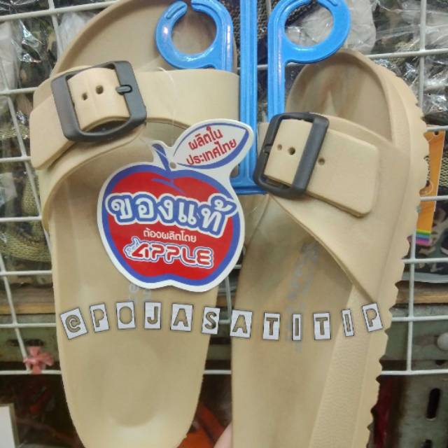 Jual RED APPLE SANDAL BANGKOK "1 STRAP" (Ready Setiap BULAN Hand Carry ...