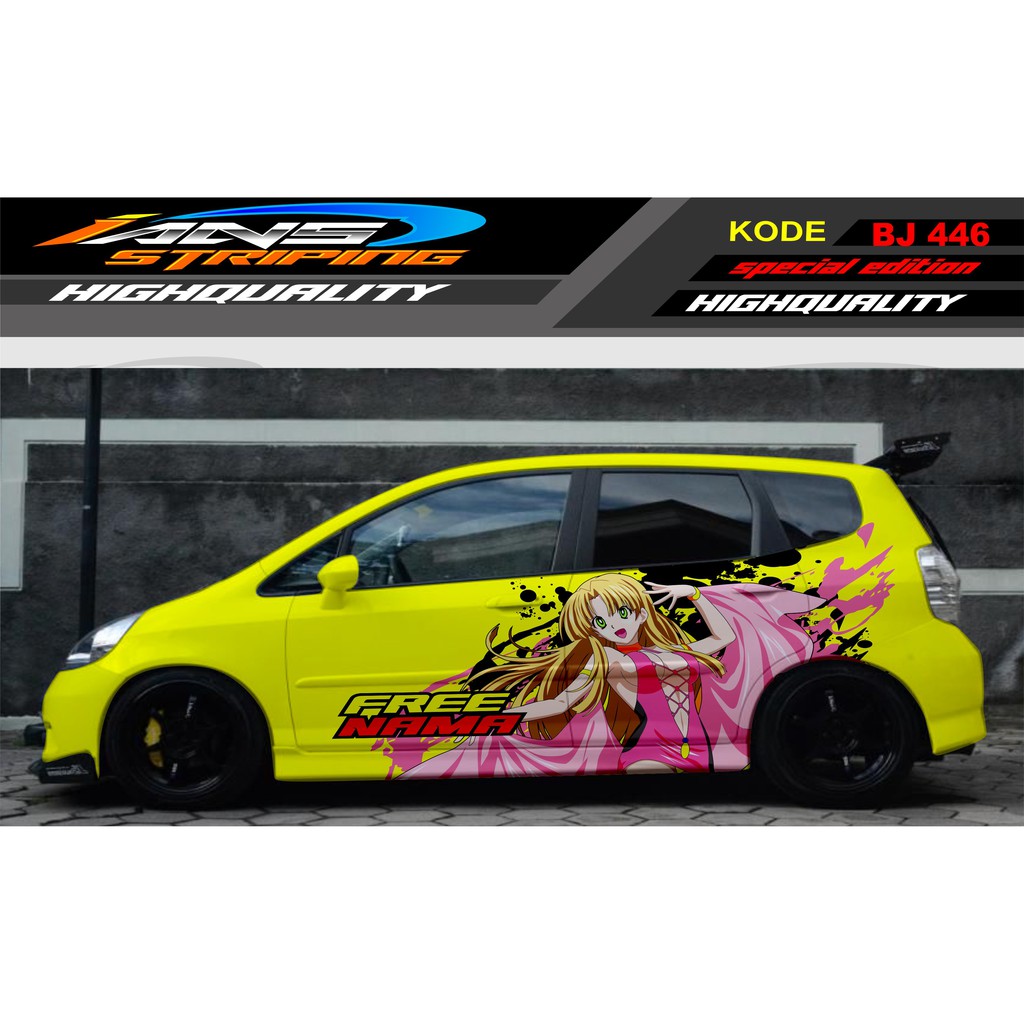 Jual DECAL STICKER MOBIL JAZZ, BRIO, AGYA, SWIFT, IGNIS / VARIASI ...