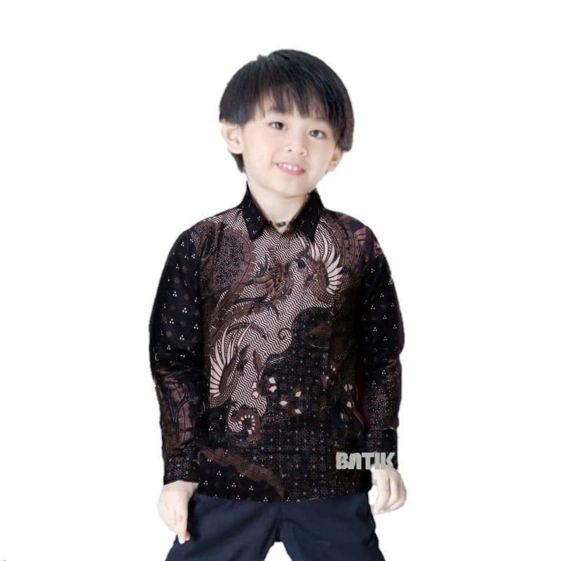 Jual 0BAJU BATIK COUPLE AYAH ANAK LENGAN PENDEK, BAJU BATIK PRIA CICAK ...