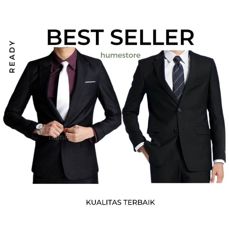 Jual Jas Hitam | Jas Pria Hitam | Jas Formal | Jas Kantor | Jas Wisuda ...