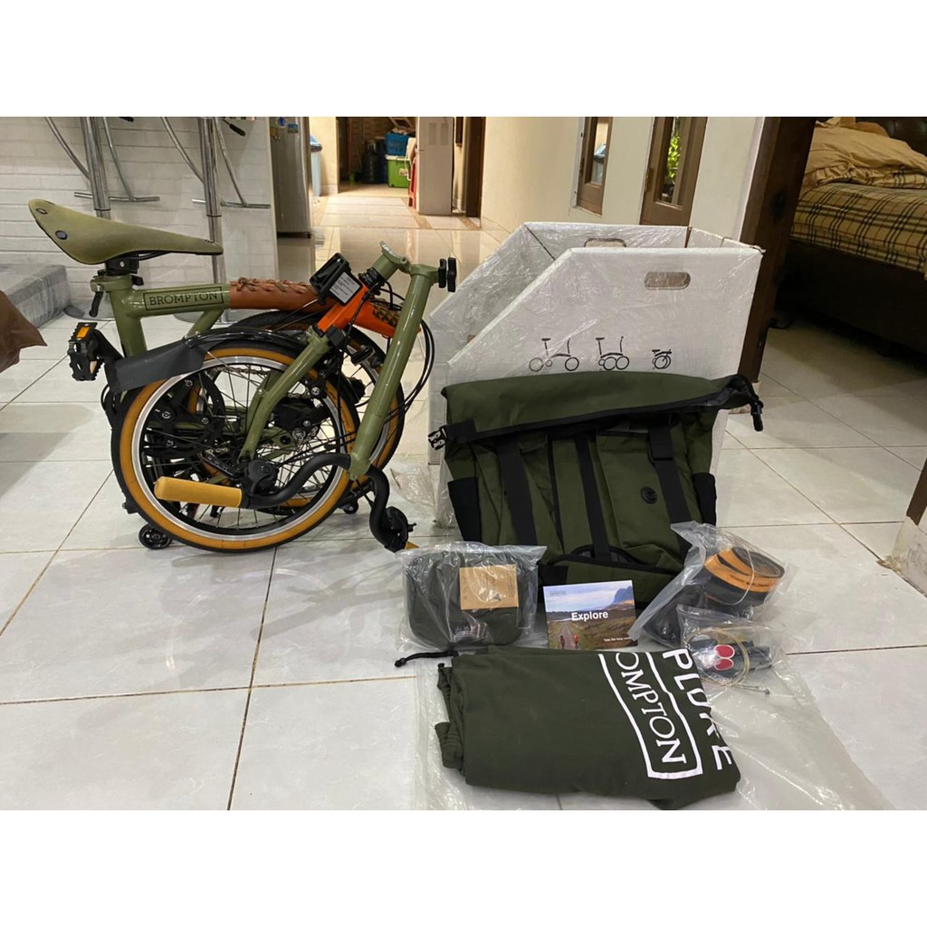 Jual Sepeda Brompton EXPLORE (limited edition) | Shopee Indonesia