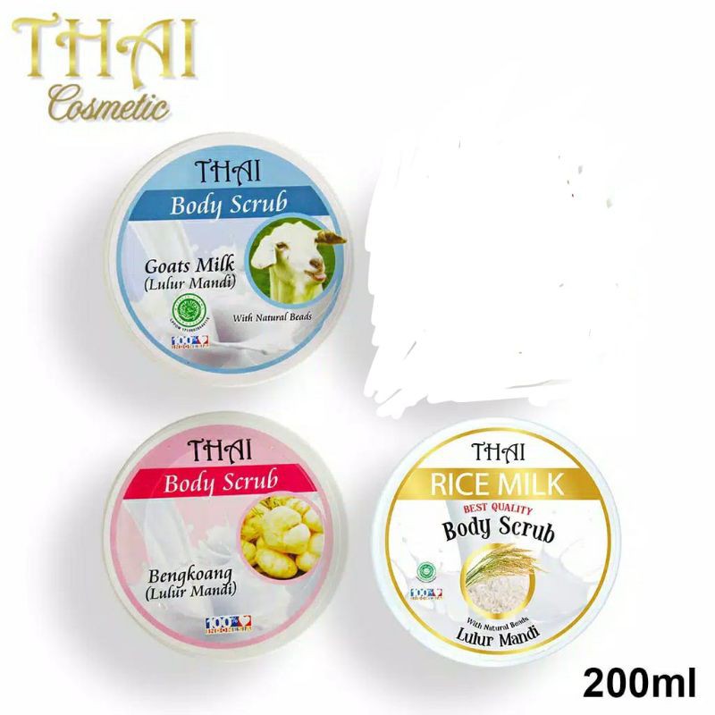 Jual THAI/BODY SCRUB THAI/LULUR THAI | Shopee Indonesia