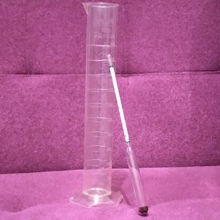 Jual Hydrometer Solar 0.800-0.900 Alla France Plus Gelas Ukur Plastic ...