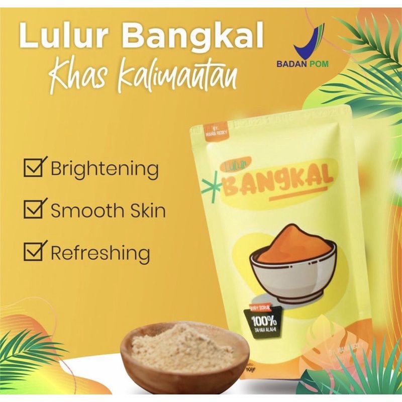 Jual LULUR BANGKAL BODY SCRUB 100% BAHAN ALAMI BY MAMA REZKY ISI 20 ...