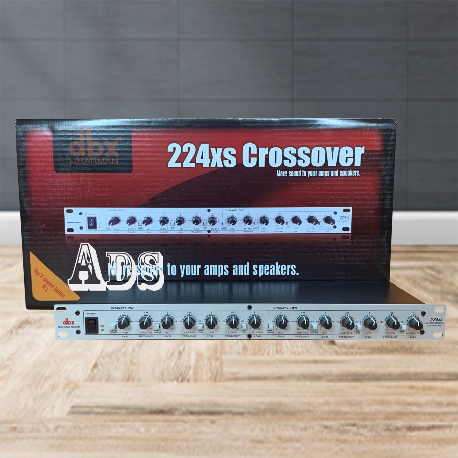 Jual Crossover dbx 224XS + SUB Dbx 224 XS 4 way + sub ( Silver ...
