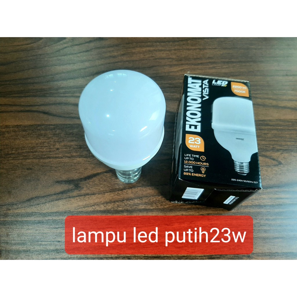Jual Lampu LED Putih Ekonomat | Shopee Indonesia