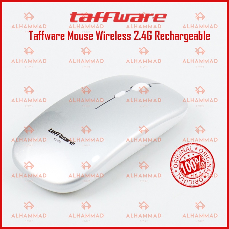 Jual Taffware Mouse Wireless 2.4G Rechargeable | Shopee Indonesia