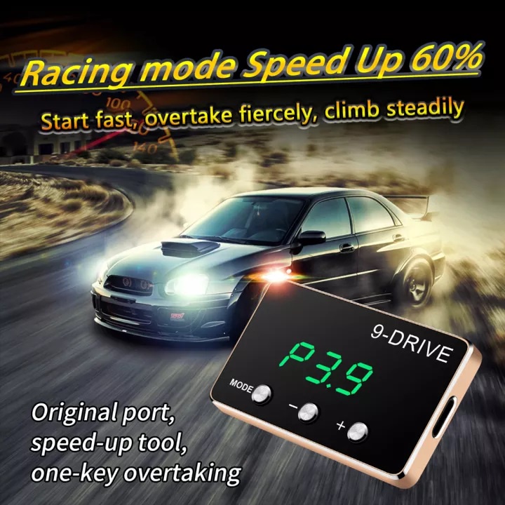 Jual 9 Drive Throttle Accelerator Controller Response Piggyback Booster ...