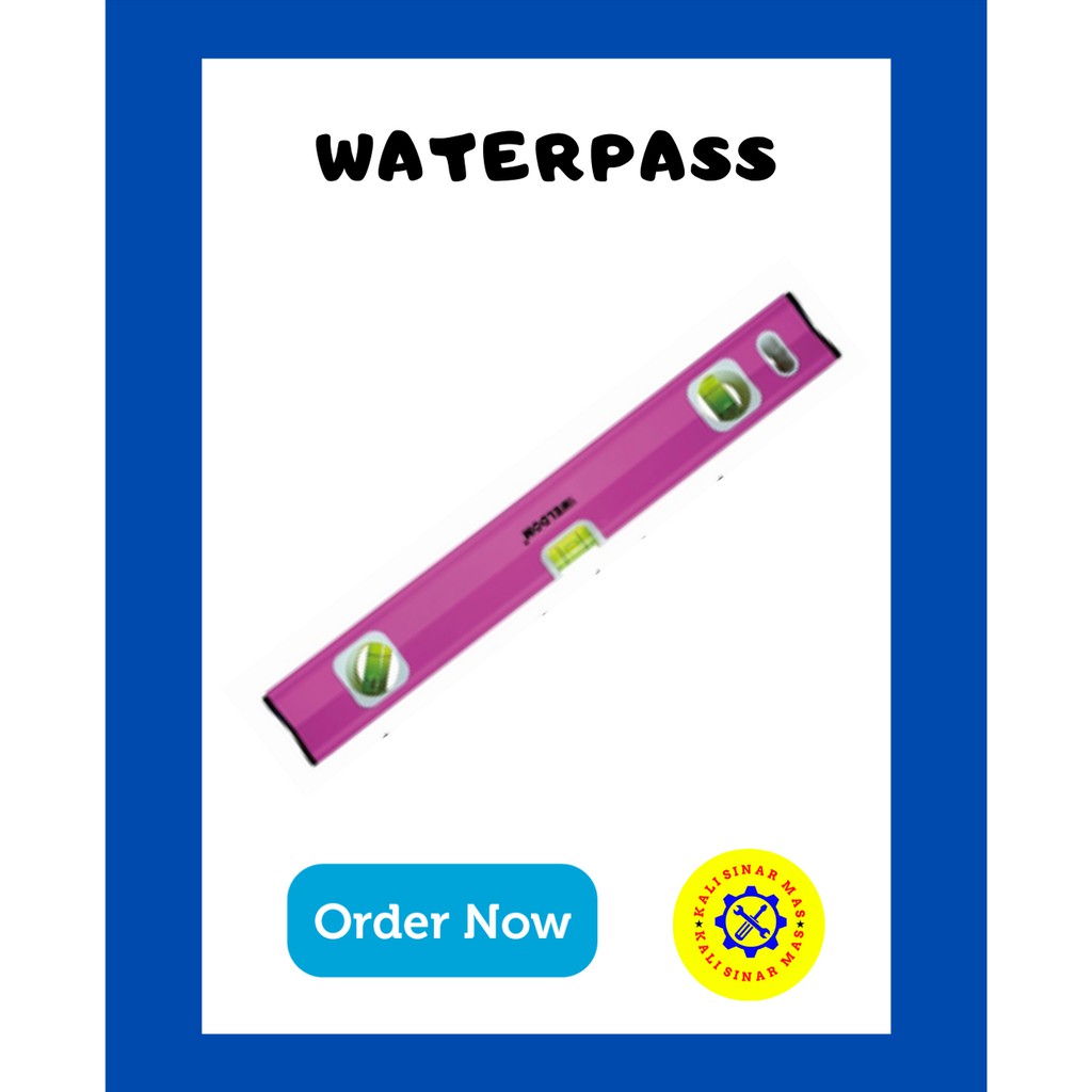 Jual Waterpass Water Pass Magnet Aluminium 24 Inch Weldom | Shopee ...
