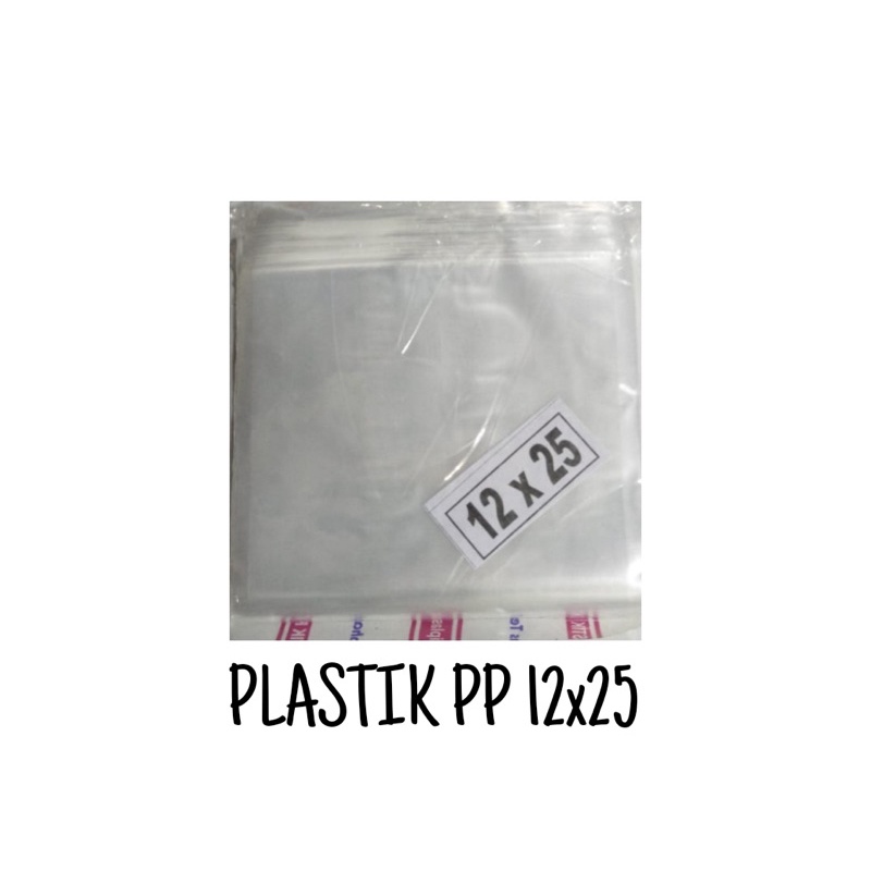 Jual PLASTIK PP 12x25 1/2KG | Shopee Indonesia
