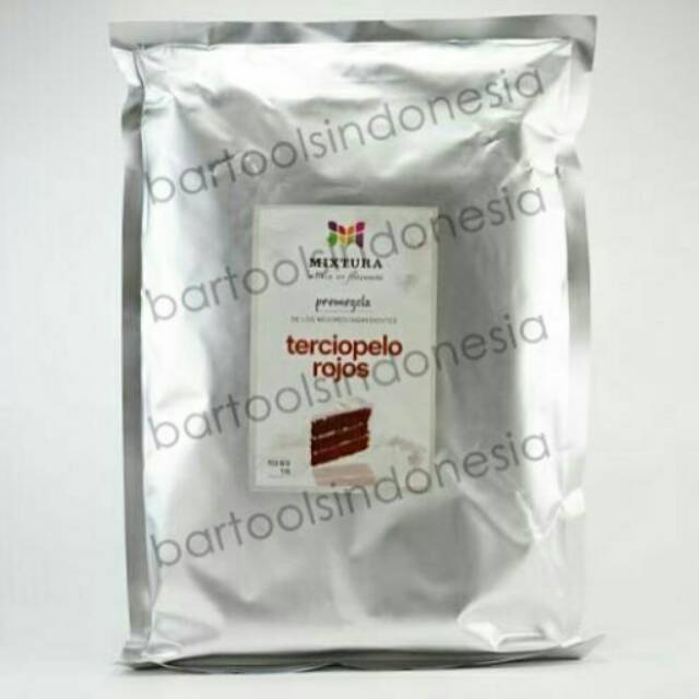 Jual MIXTURA RED VELVET POWDER PREMIX 1KG | Shopee Indonesia