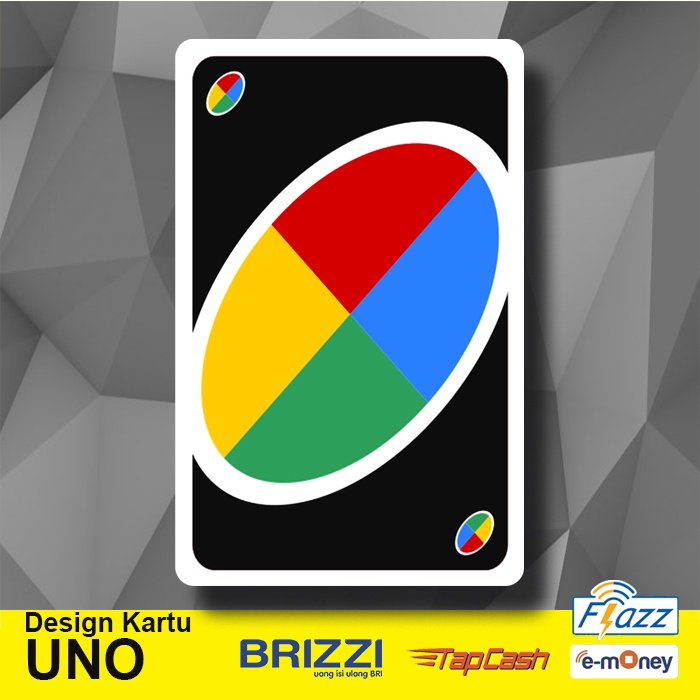 Jual Emoney UNO Kartu Uang Elektronik Design Custom Uno Card Cetak 2 SISI | Shopee Indonesia