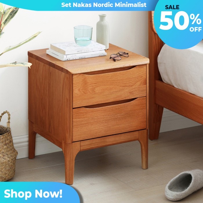 Jual Nakas - Design Furniture Meja Nakas Night Stand Minimalis Mahoni ...